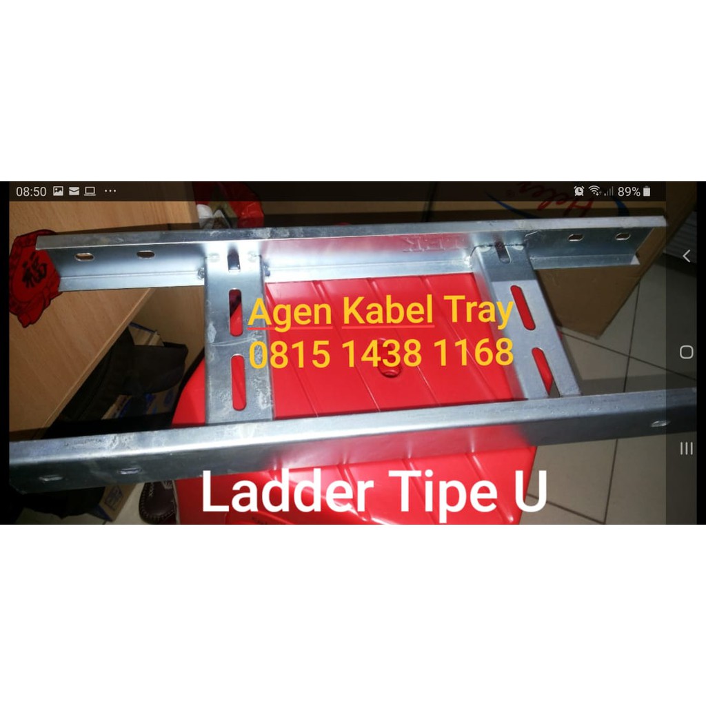 Jual LADDER TIPE U 200X100X3000MM ELEKTRO GALVANIS - STRAIGHT CABLE ...