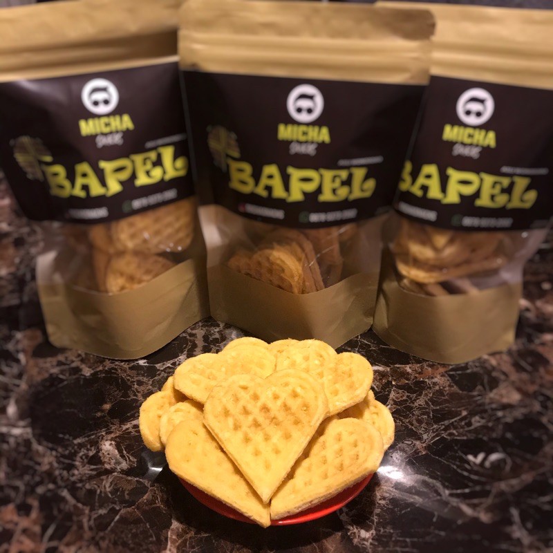 Jual BAPEL (WAFFLE KERING) - MICHA SNACKS - MALANG | Shopee Indonesia