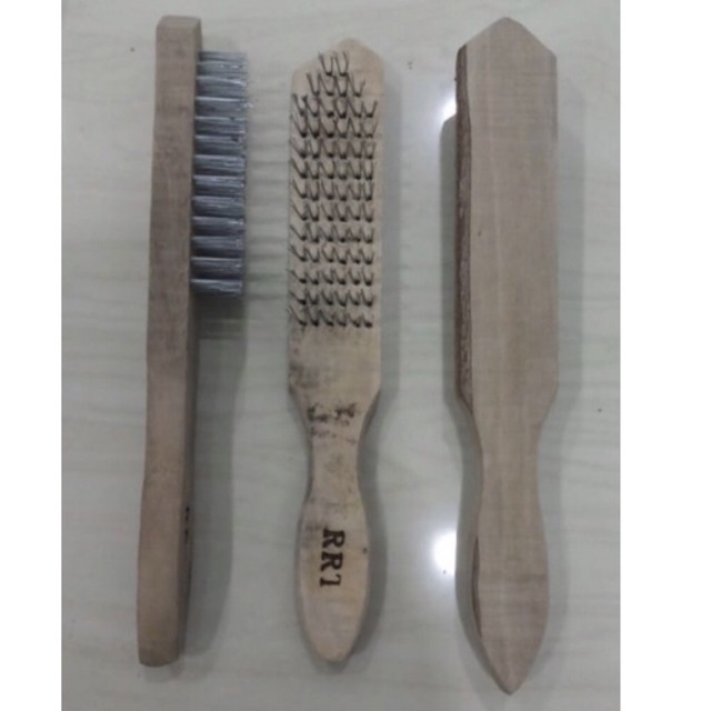 Jual gg kayu 4brs Sikat kawat sikat baja. Brush kawat. Brush baja 4 ...