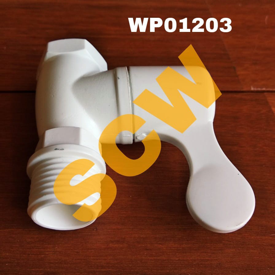 Jual Stop Kran LESSO 1/2" Inch WP01203 DN15 Kran Plastik Shower Closet ...