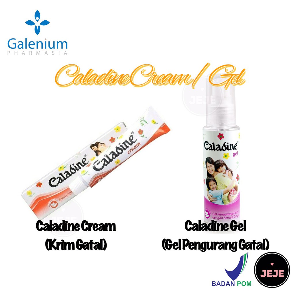 Jual Caladine Cream 15gr | Gel 50gr (krim gel penghilang gatal) | Shopee Indonesia