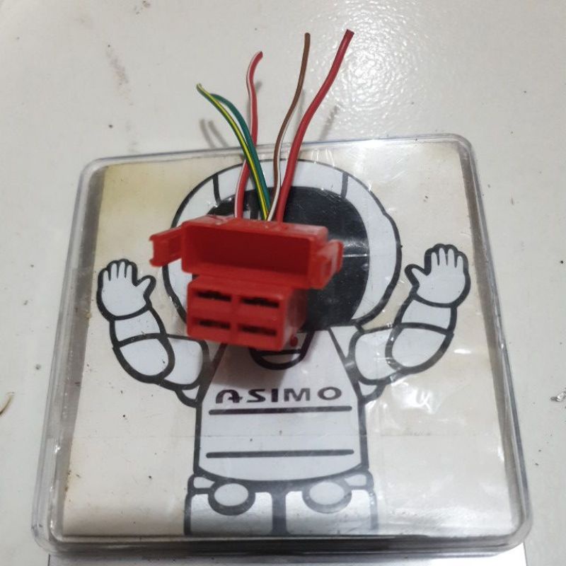 Jual soket konektor socket bendik bandix switch starter pin kabel 4 ...