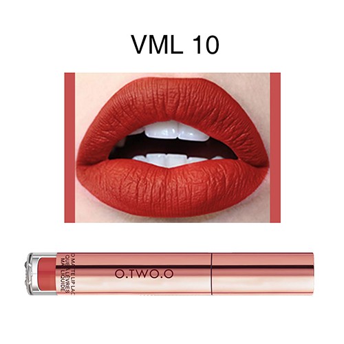 Jual (READY STOCK) O.Two.o OTwoo Lip Matte 12 Color Lipstick Liquid 12 ...