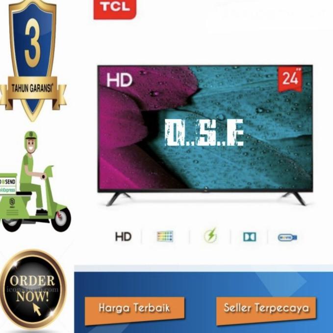 Jual LED TV TCL 24 inch 24B5 USB HDMI Garansi Resmi 3 Tahun Termurah ...