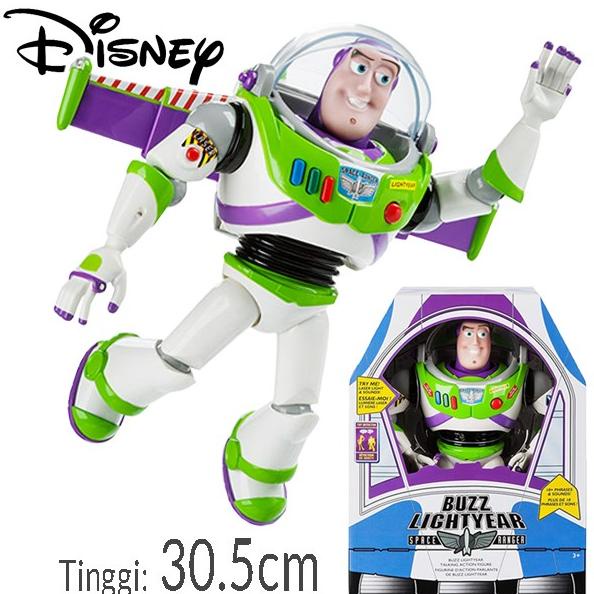 Jual Disney Buzz Lightyear Interactive Talking Action Figure 12 Inch ...