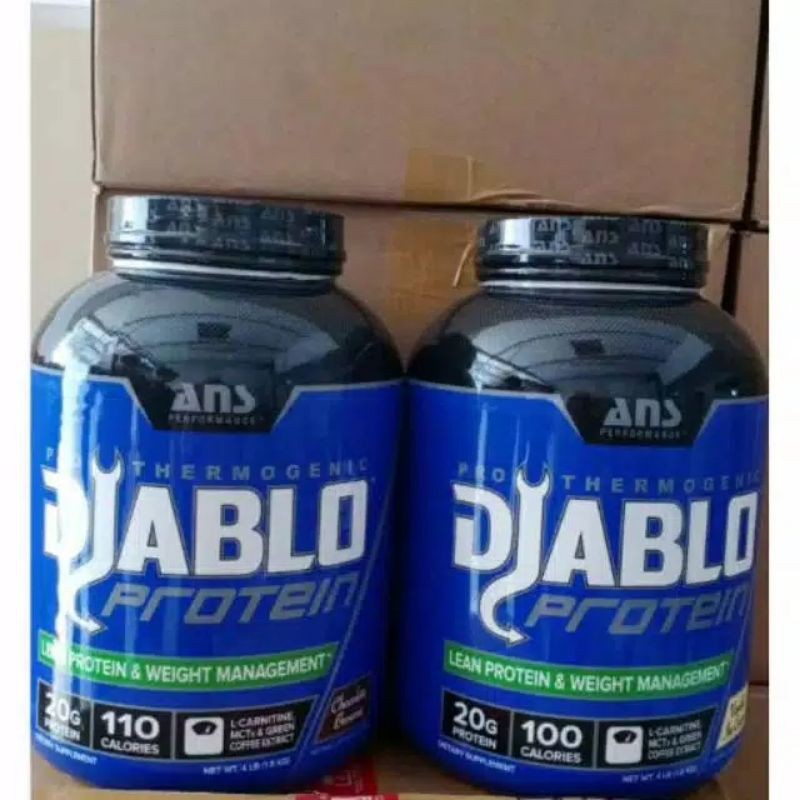 Jual ANS DIABLO PROTEIN 4LBS BPOM | Shopee Indonesia