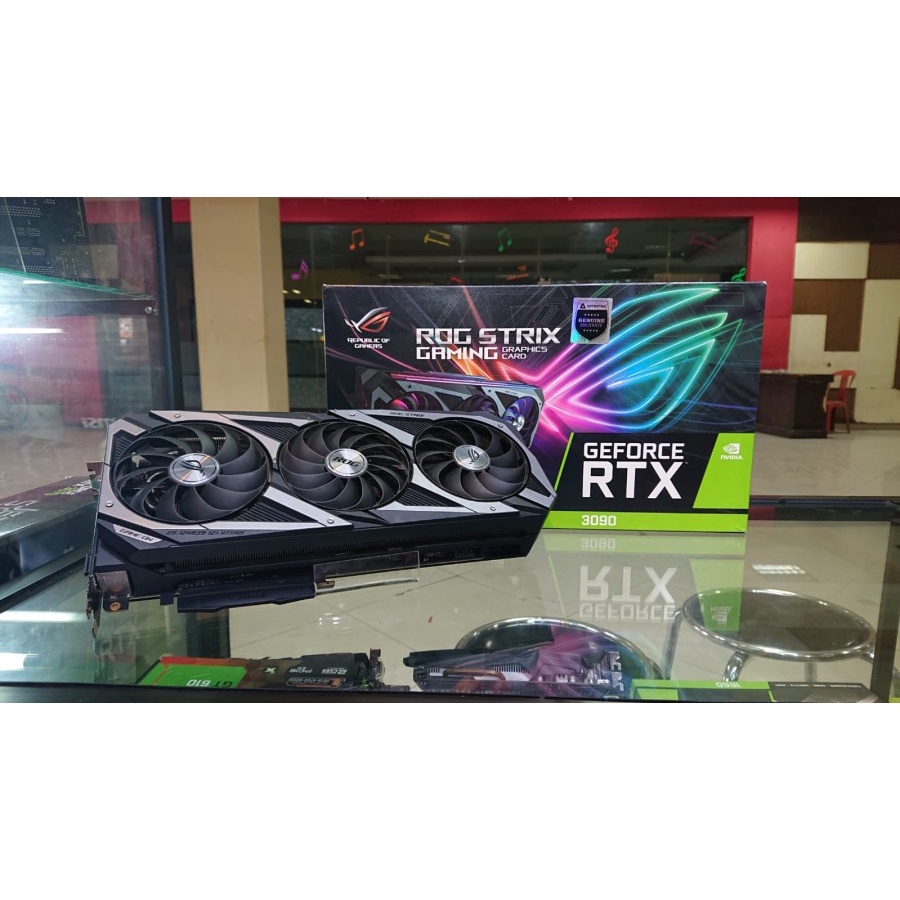 Jual ASUS ROG STRIX GAMING RTX 3090 OC 24GB GDDR6X | Shopee Indonesia