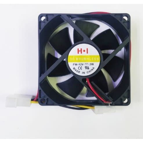 Jual FAN CASING 8CM HITAM, FAN CPU 8CM HITAM STANDART, FAN CASE 8 CM ...