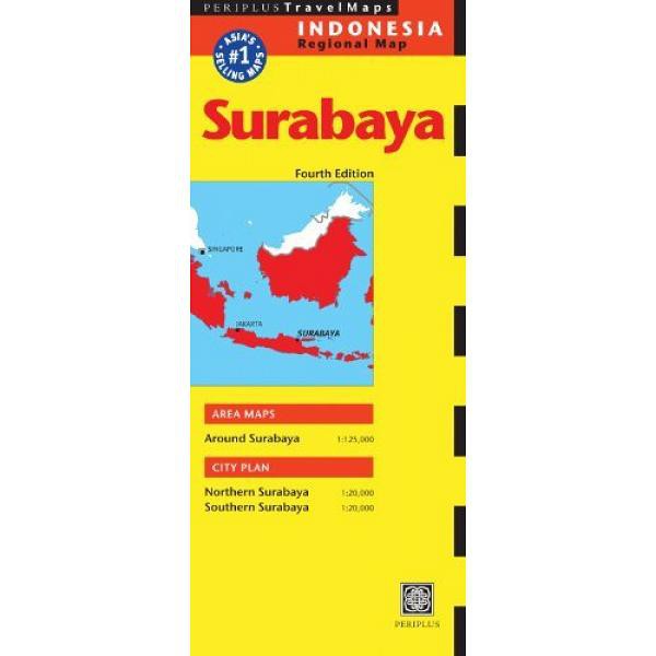 Jual Surabaya Fourth Edition (Periplus Travel Maps) - 9780794607289 ...