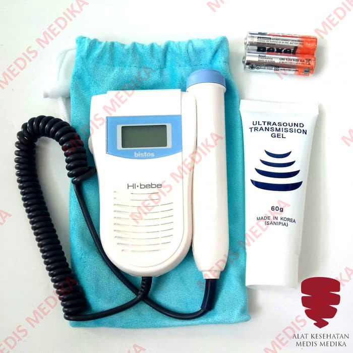 Jual Dopler LCD Doppler Dengar Detak Jantung Bayi Janin Fetal Hi Bebe ...