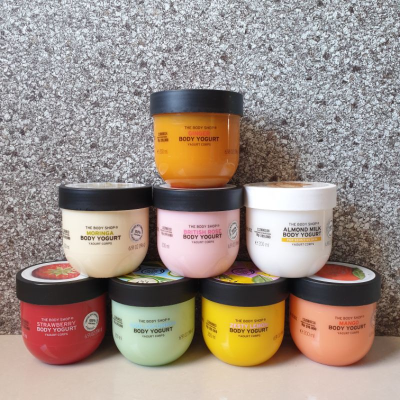 Jual body yoghurt the body shop 200ml | Shopee Indonesia