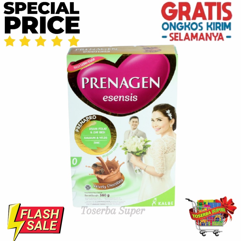 Jual PRENAGEN ESENSIS 2 VARIAN RASA 360G / SUSU PROGRAM HAMIL TERMURAH ...