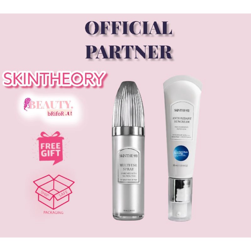Jual [READY] SKINTHEORY MULTI USE SPRAY ANTIOXIDANT SUNCREAM WITH SALMON DNA | Shopee Indonesia