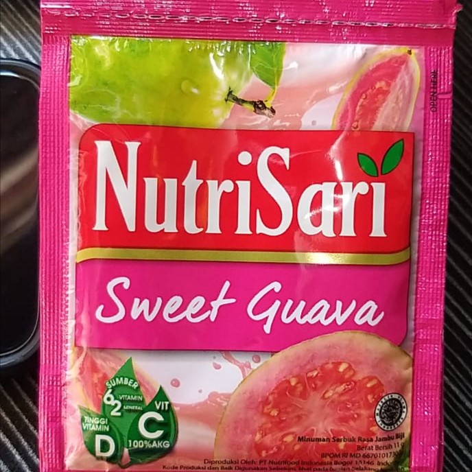 Jual Nutrisari Sachet Rasa Sweet Guava Jambu 1 Renceng isi 10 Sachet ...