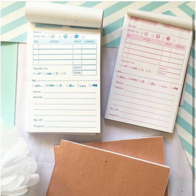 Jual Nota order || nota olshop || nota pengiriman barang | Shopee Indonesia