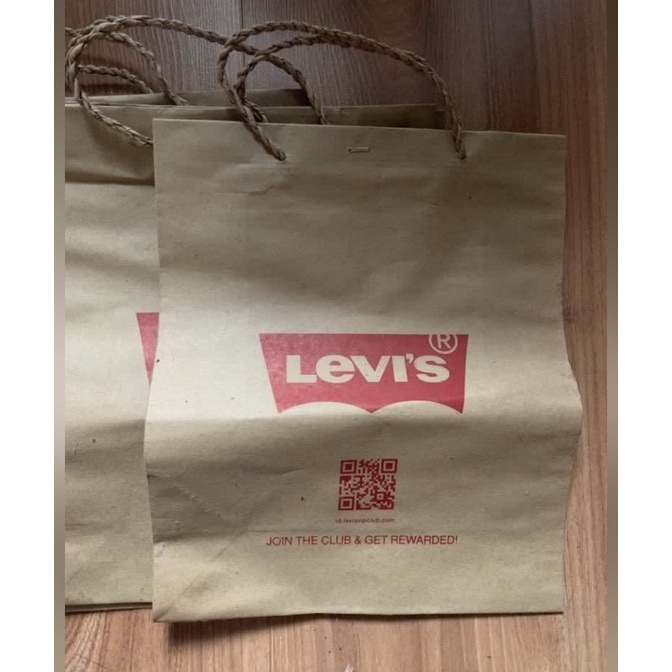Jual Paper Bag Levis | Shopee Indonesia