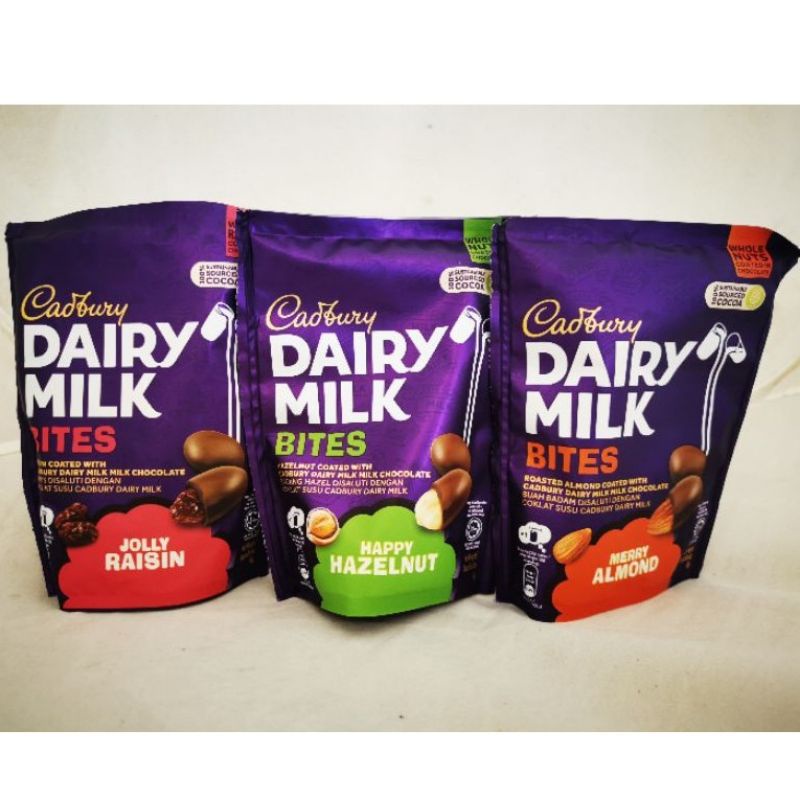 Jual CADBURY BITES 50gr IMPORT MALAYSIA | Shopee Indonesia