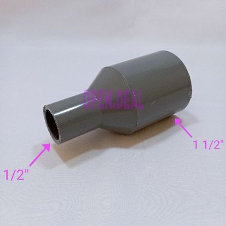 Jual Vlok Sok AW 1 1/2 x 1/2 RUCIKA /Plok Sok PVC/Reducer Sock 1 1/2x1 ...