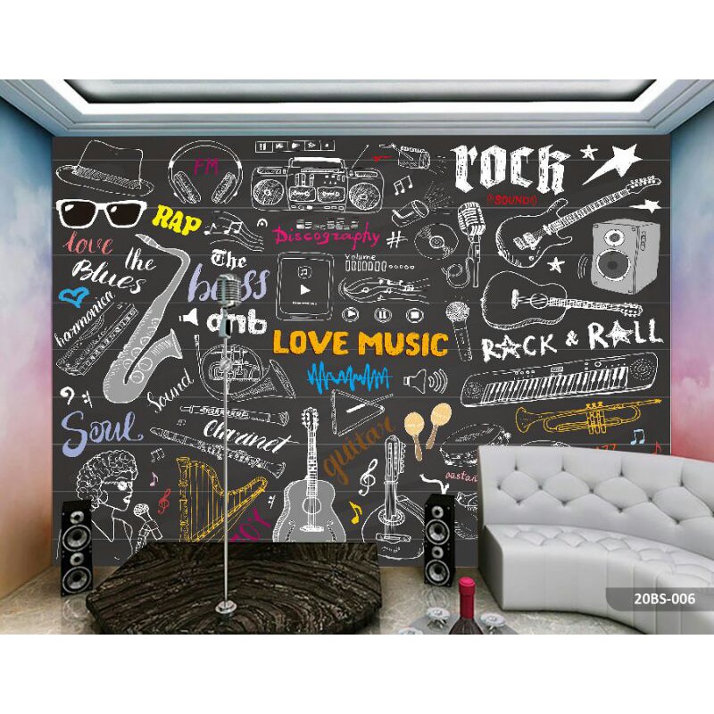 Jual Wallpaper Custom Tema Musik 3D - Wallpaper Studio Musik 3D ...