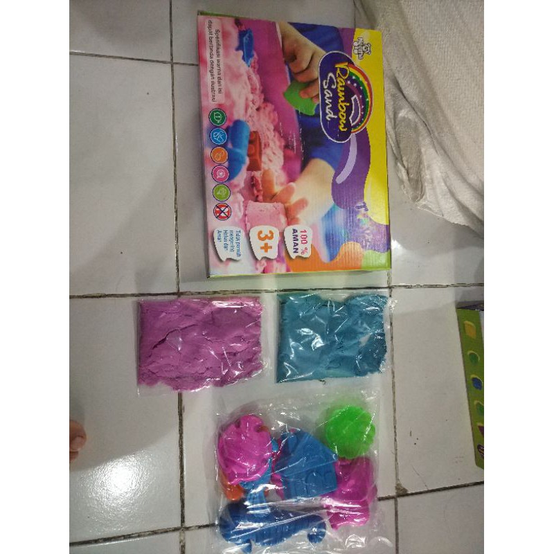 Jual Pasir rainbow dos 500g | Shopee Indonesia
