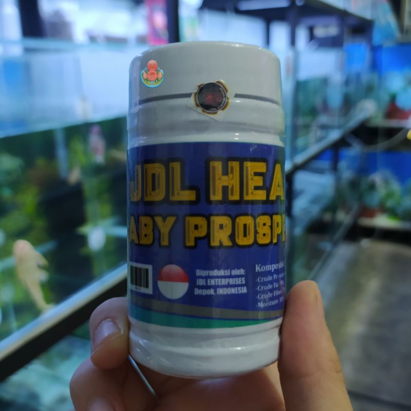 Jual JDL Head Pellet Suplemen Jenong Ikan Louhan Flowerhorn Pakan ...