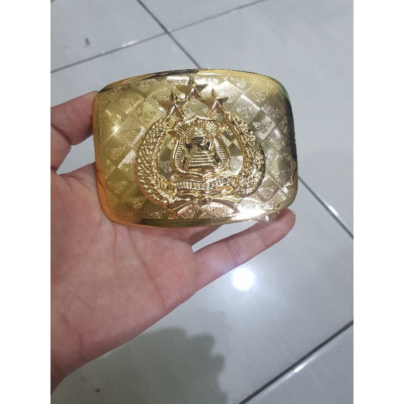 Jual Kepala kopel polri motif grafir wing lantas lux kw1|Kepala kopel ...