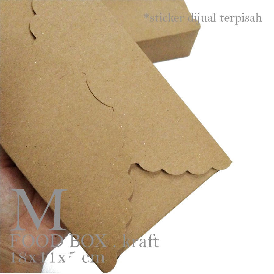 Jual Kardus Kotak Kemasan Makanan Laminated Coklat Food Packaging Box ...