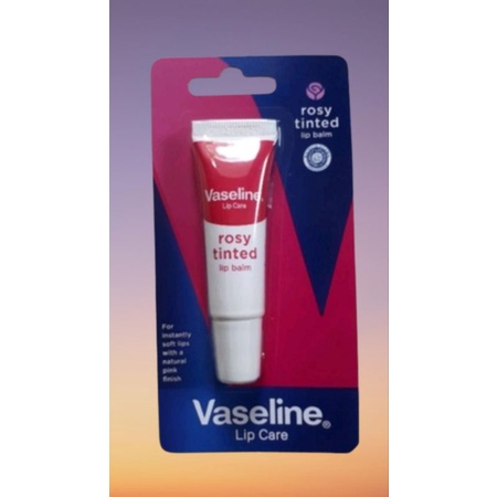 Jual (VIVA4EVA) VASELINE Lip Care Rosy Tinted Lip Balm | Shopee Indonesia