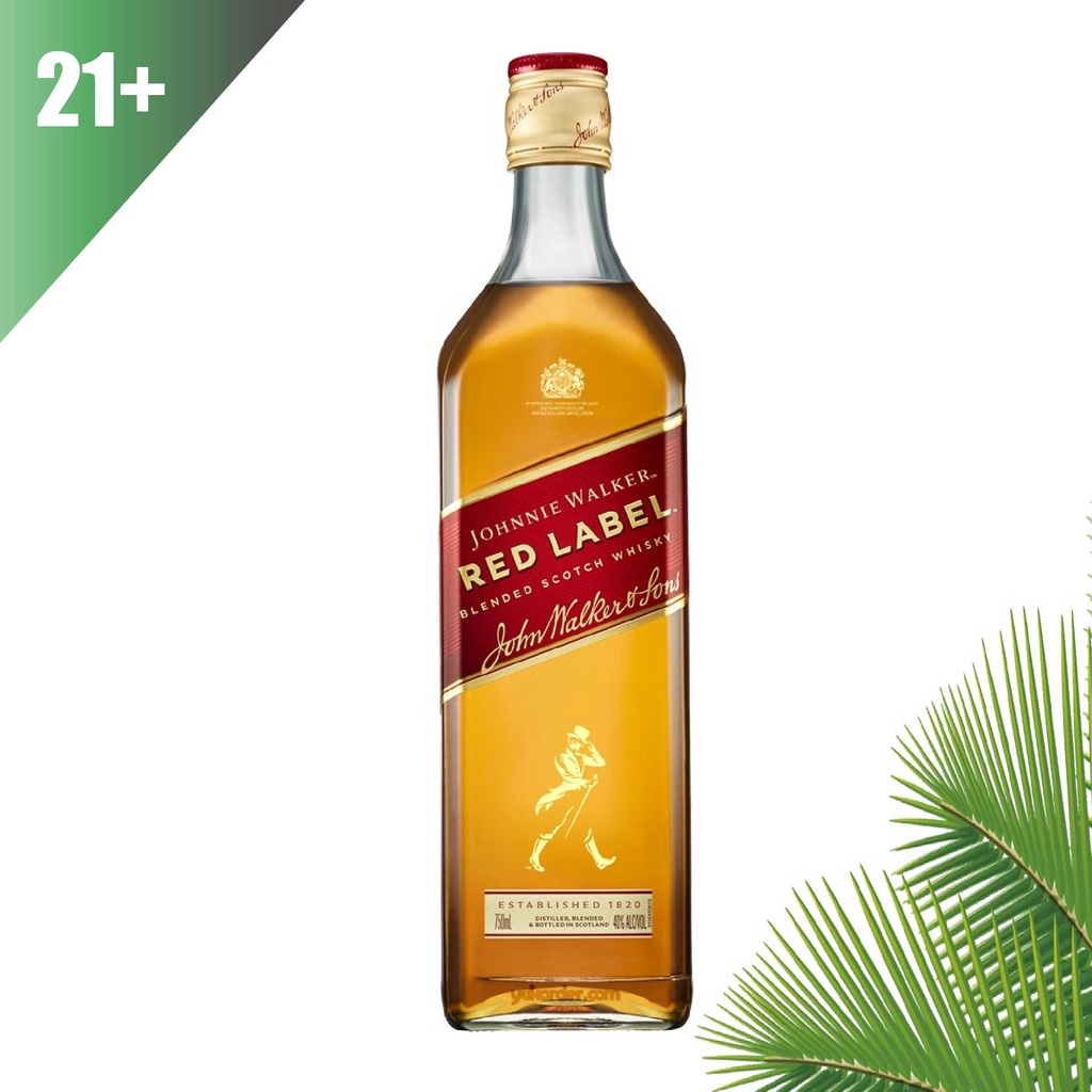 Jual JW Red label Whiskey 750 ml | Shopee Indonesia