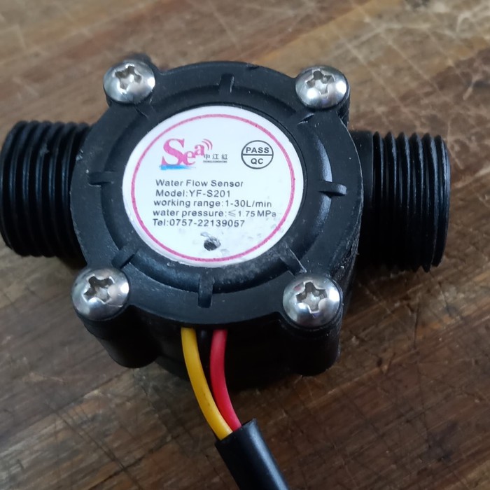 Jual Water Flow Sensor YF-S201 Sensor Air | Shopee Indonesia
