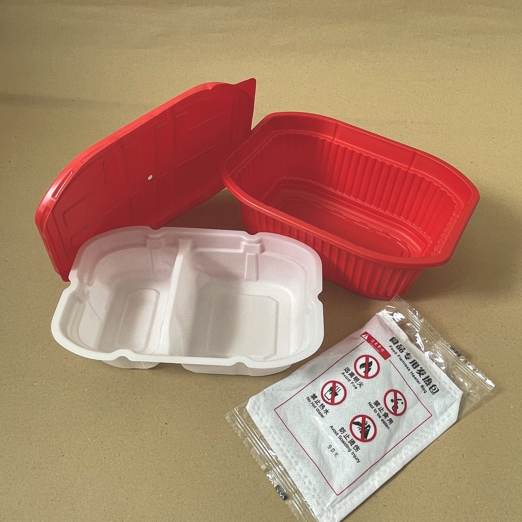 Jual PAKET BOX STANDARD SEKAT MERAH Self Heating Bag & Lunch Box ...