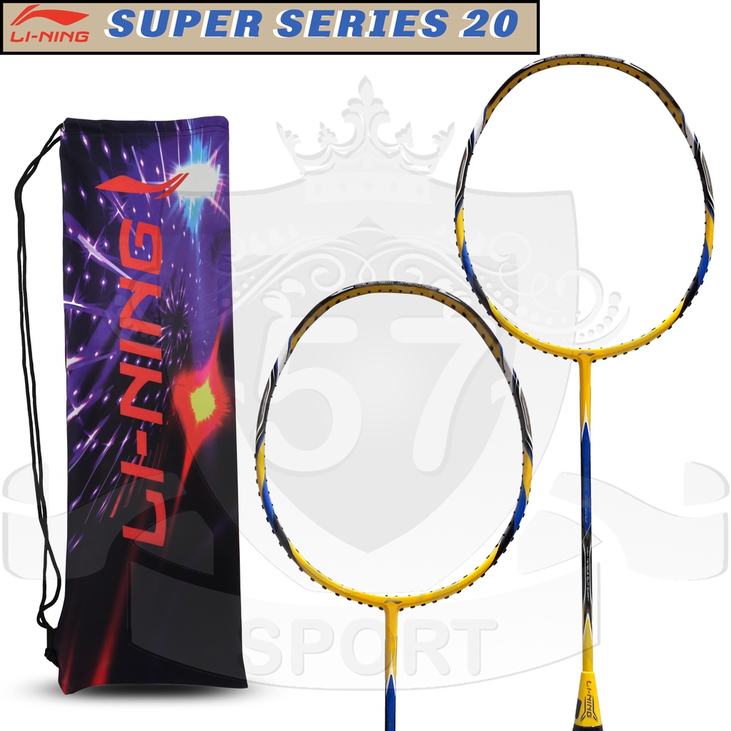 Jual Raket Original Lining Super Series SS 20 Generasi I Bonus Tas ...