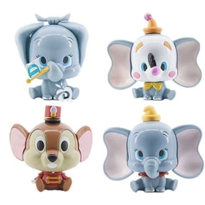 Jual ITN - Dumbo figure set isi 4 maainan anak Dumbo | Shopee Indonesia