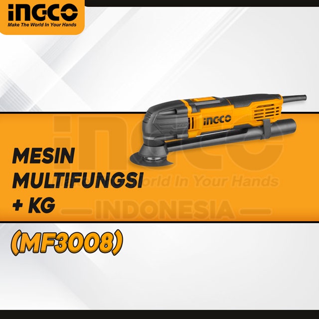 Jual Ingco Mesin Cutter Multi Oskilasi Oscillating Tools SET MF3008 ...