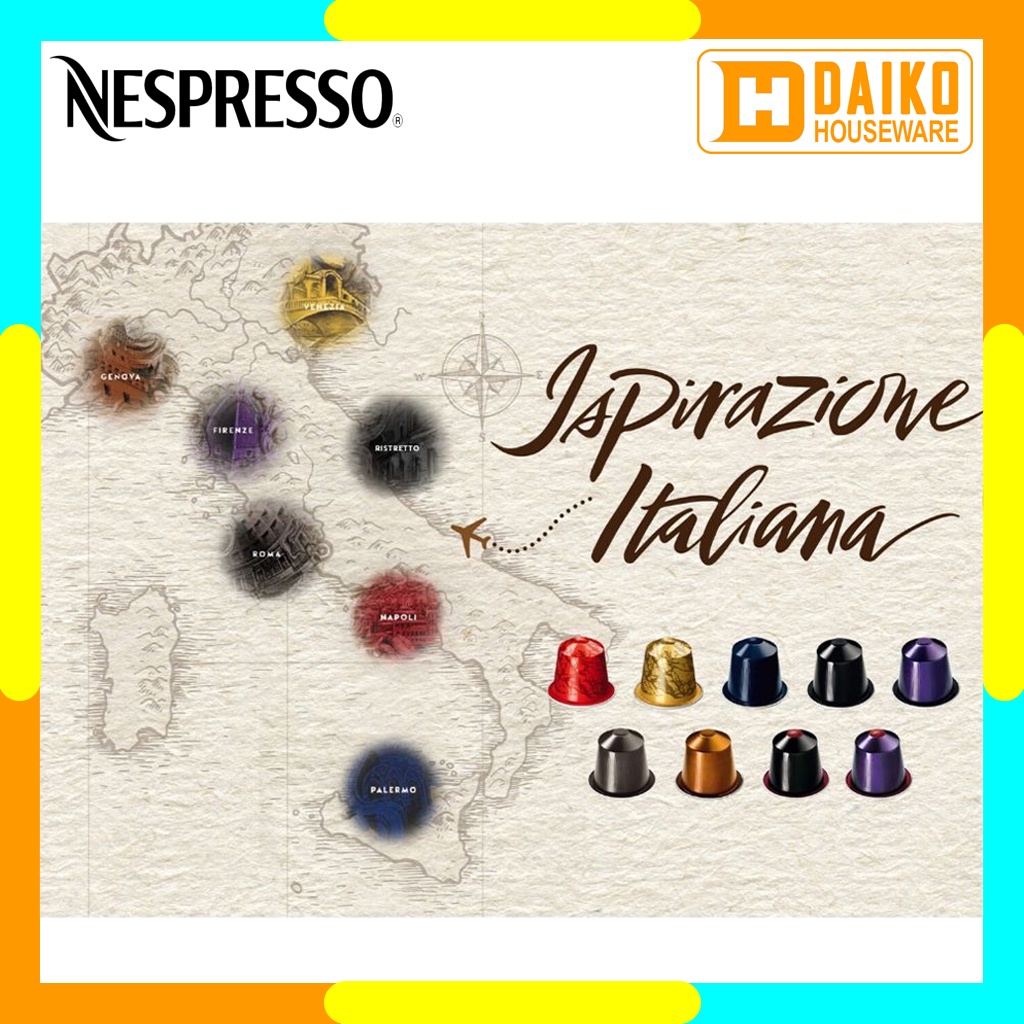 Jual Capsule Nespresso Ispirazione Italiana Original Nestle 1 Pack ...