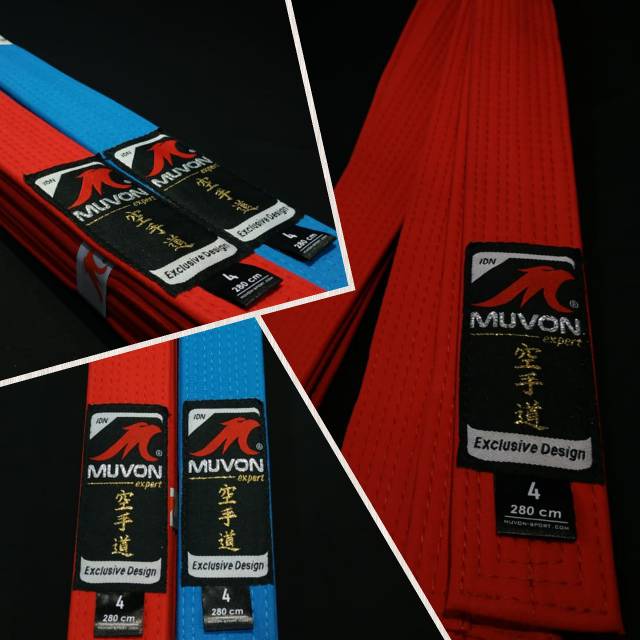 Jual SABUK PERTANDINGAN MUVON PRO SERIES Toko Baju KARATE | Shopee ...