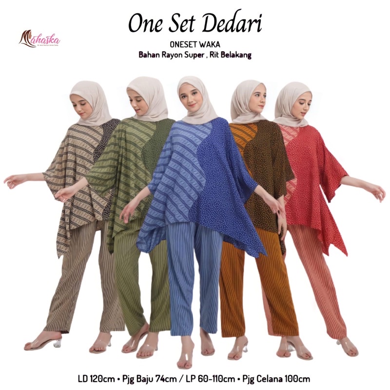 Jual One Set Batik Dedari | Setelan Semerbak Batik | Batik Purbokusumo ...