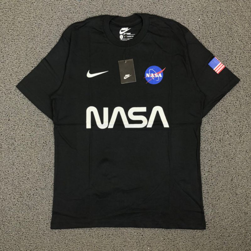 Jual KAOS NASA X APOLLO 11 MIDDLE SCRIPT FONT TEXT LOGO PREMIUM MIRROR ...