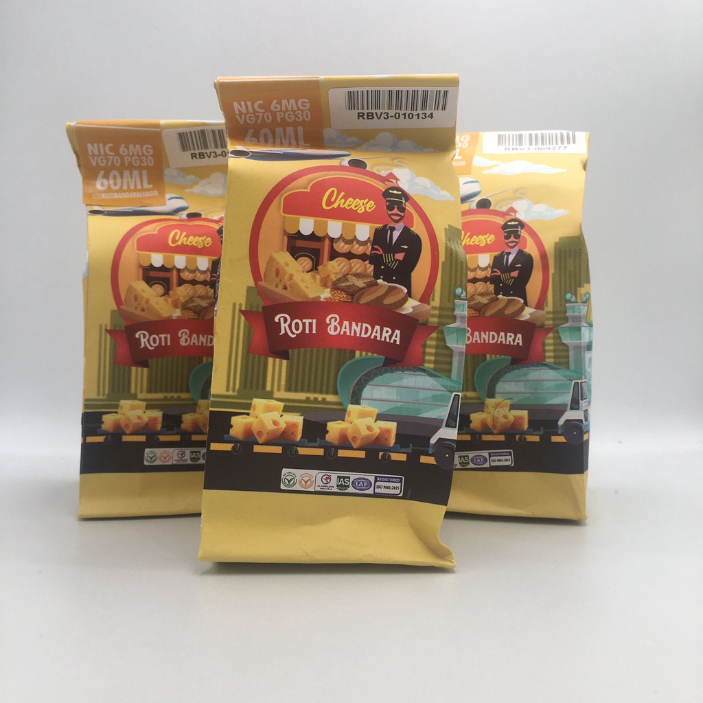 Jual Roti Bandara V3 Mocha Cheese 60ML By Java Juice x Vaporking ...