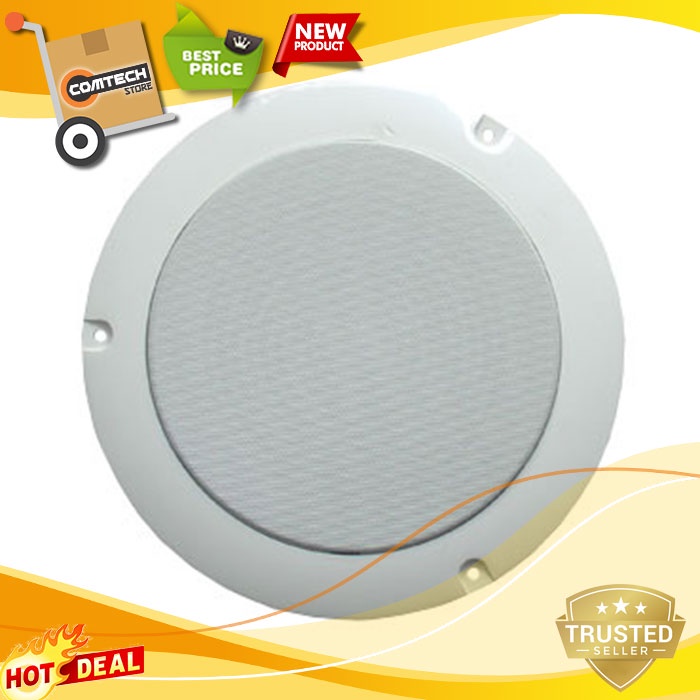 Jual Ceiling Speaker TOA Panel Cone Speaker 6 Watt ZS-646R | Shopee ...