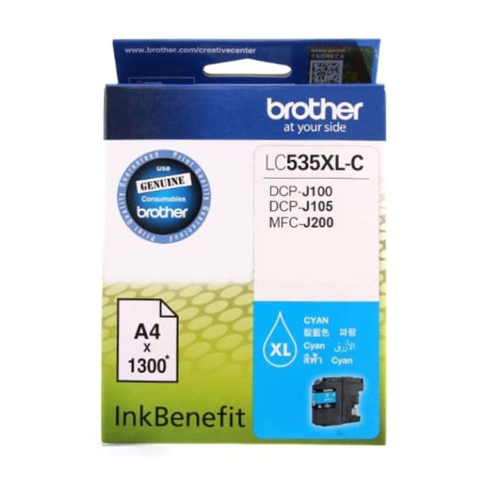 Jual Brother Color Ink Catridge LC-535XL | Shopee Indonesia