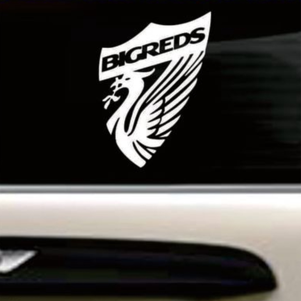 Jual CUTTING STICKER BIG REDS LIVERPOOL YNWA STIKER KACA MOBIL THE REDS ...
