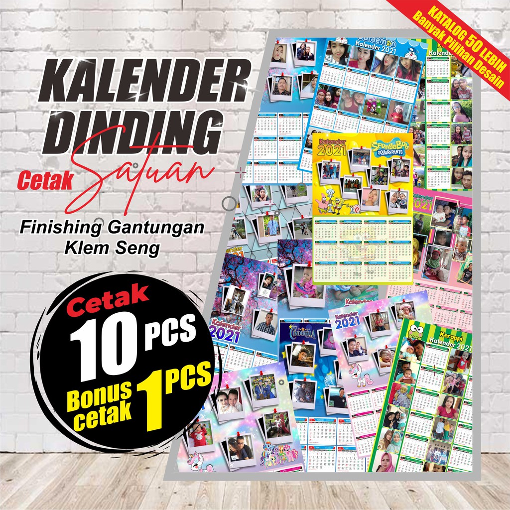 Jual KALENDER DINDING 2022 CUSTOM FREE DESAIN KEKINIAN | Shopee Indonesia