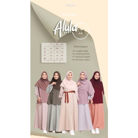 Jual Alula Dress 3 in 1 Naisha | Shopee Indonesia