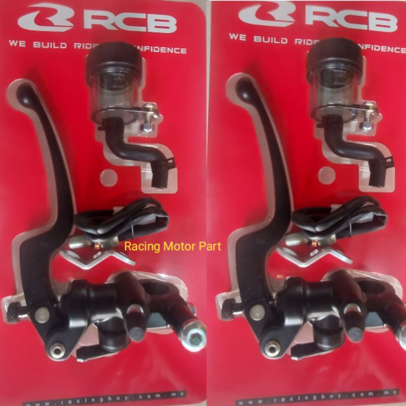 Jual Satu Set Master Rem RCB Kanan Radial S2 Series + Handle Kiri Rcb ...