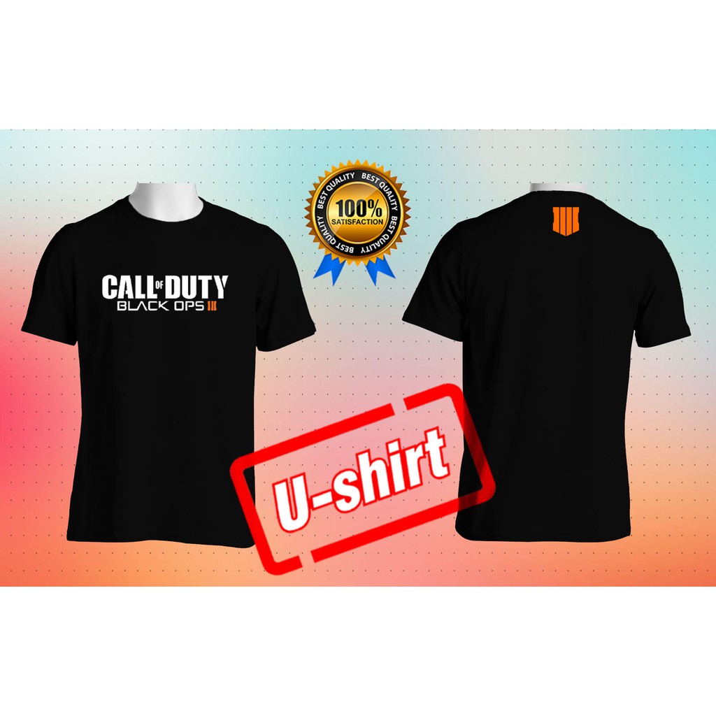 Jual BAJU KAOS CALL OF DUTY COD SIMPLE ELEGANT PRIA&WANITA U-SHIRT ...