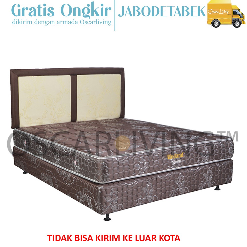 Jual Uniland Standard Kasur Springbed 120 x 200 Tebal 22 Cm Set ...