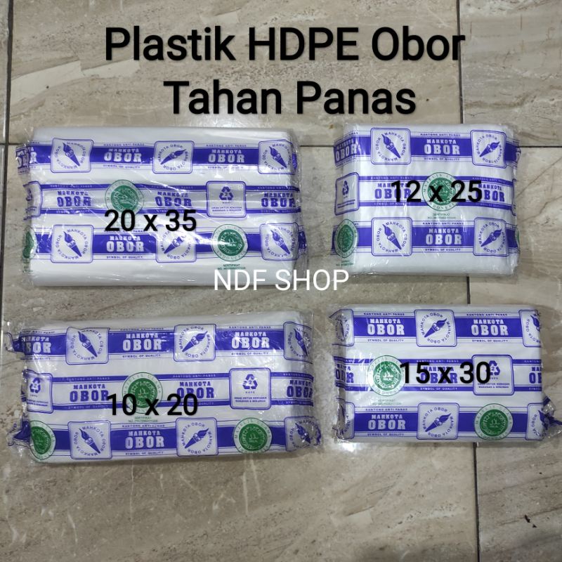 Jual Plastik HDPE OBOR Tebal Anti Panas / Plastik Tahan Panas | Shopee ...