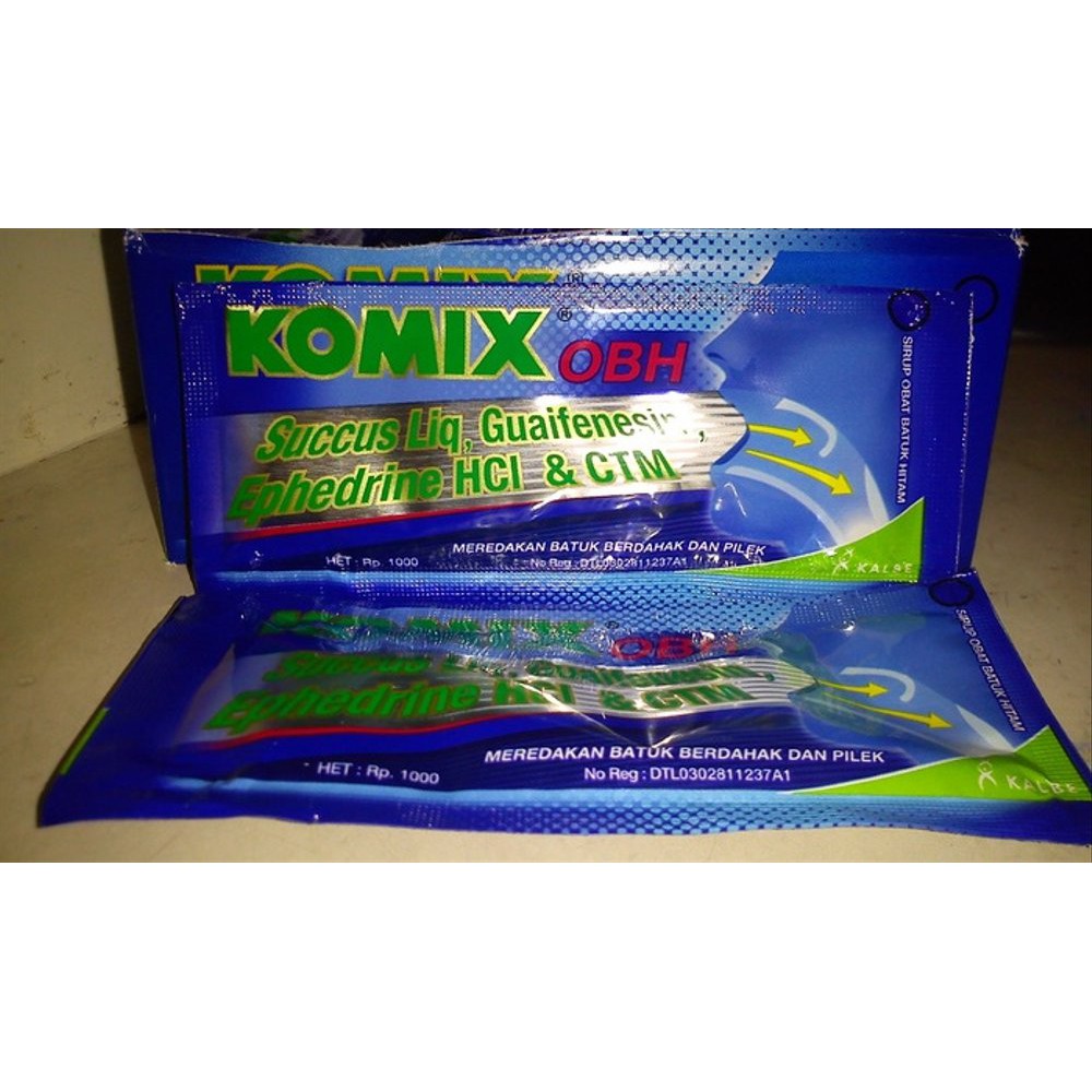 Jual KOMIX OBH HARGA UNTUK PERSACHET | Shopee Indonesia