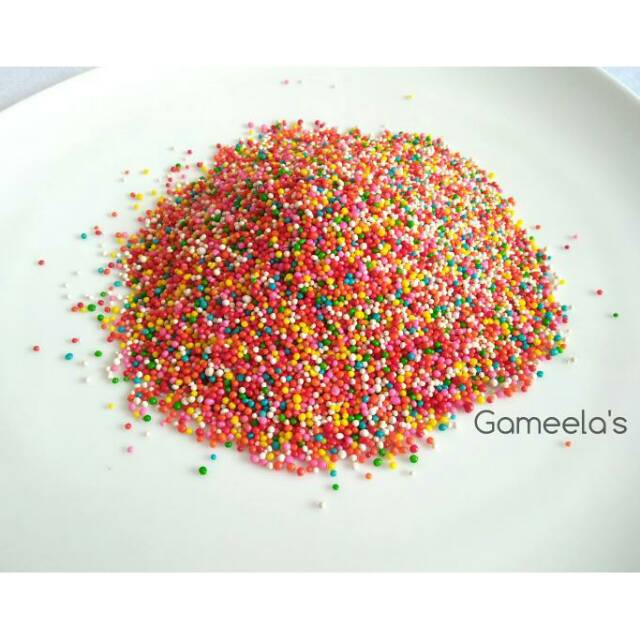 Jual 100gr Sprinkle Kue/Manik Manik Kue/Hiasan Kue | Shopee Indonesia